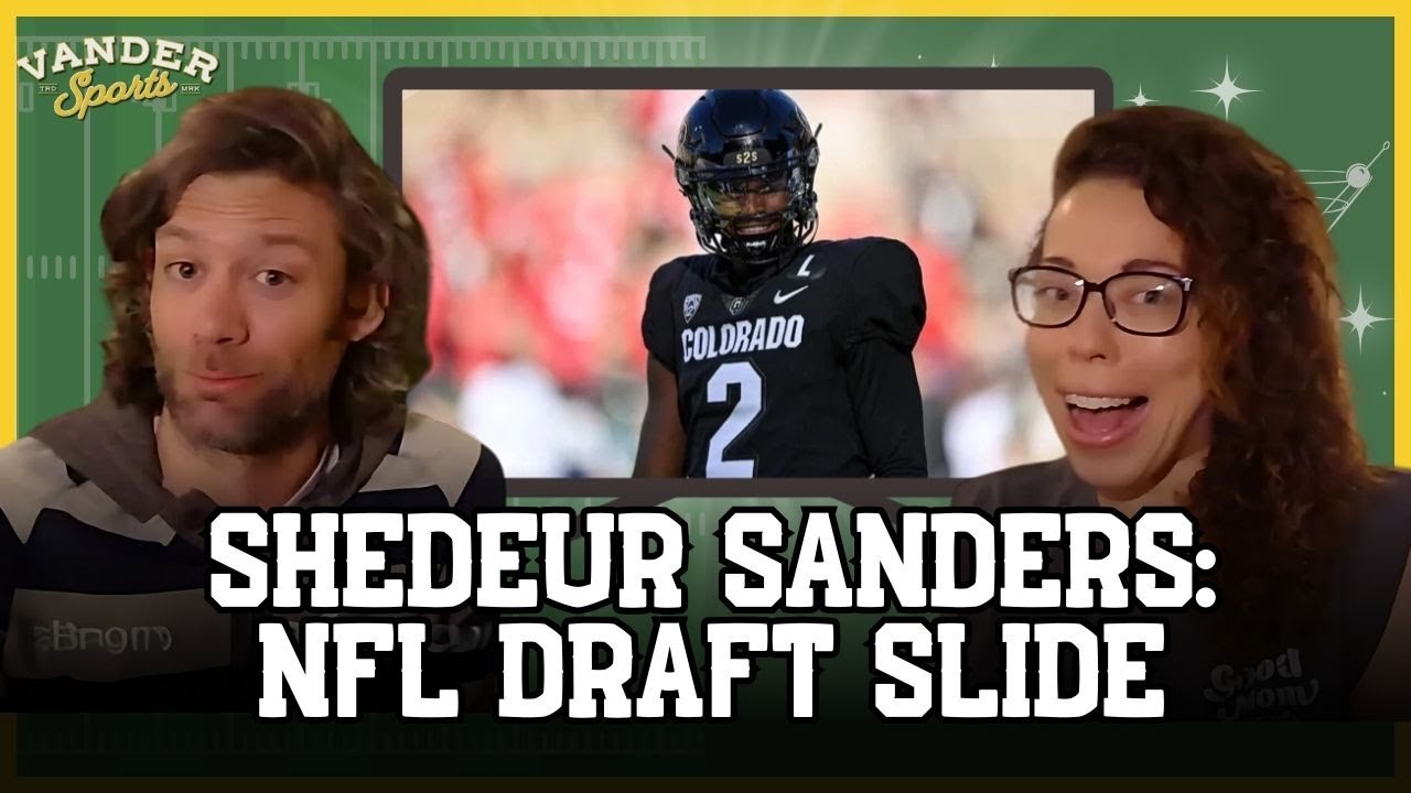 Shedeur Sanders EPIC Fall in The NFL Draft - YouTube