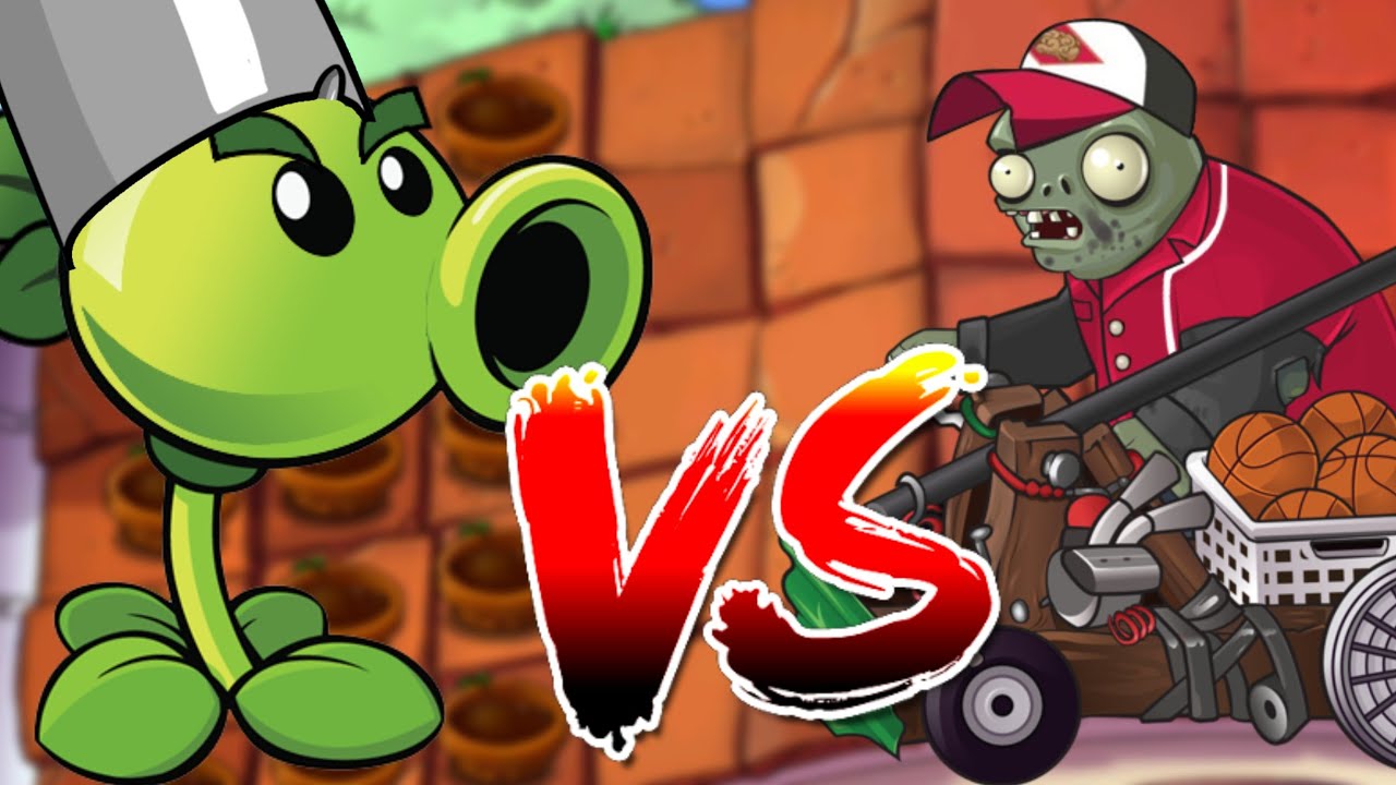 Repeater vs Catapult Zombie - Roof Level 6| Plants vs Zombies - YouTube