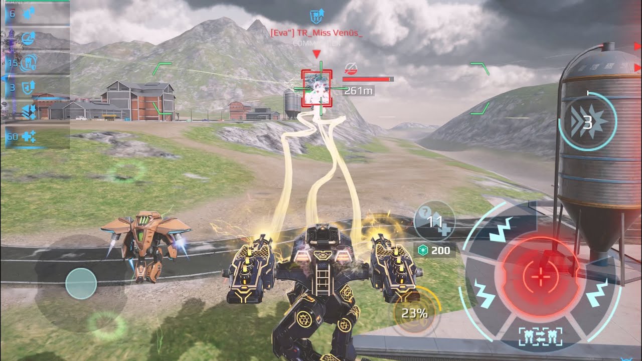 Revenge of the Destrier in Springfield | War Robots gameplay - YouTube
