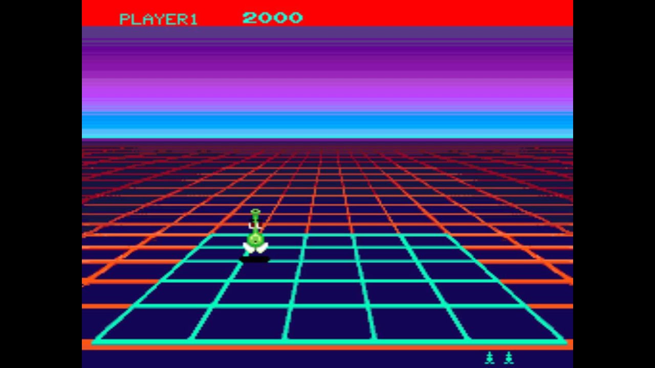 MAME Gridlee 4500 - YouTube