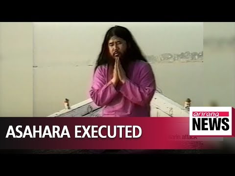 Shoko Asahara, head of Aum Shinrikyo cult behind Tokyo gas attack executed