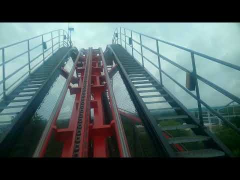 carowinds vortex front row pov - YouTube