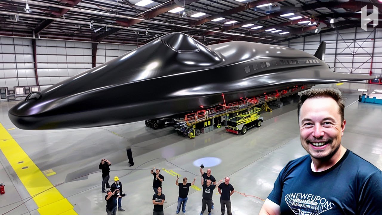 Elon Musk Reveals TOP SECRET $7 Billion Anti-Gravity Spy Plane - YouTube