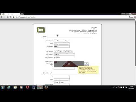 Box.az'dan e-poçt açmaq (Dərs #1)