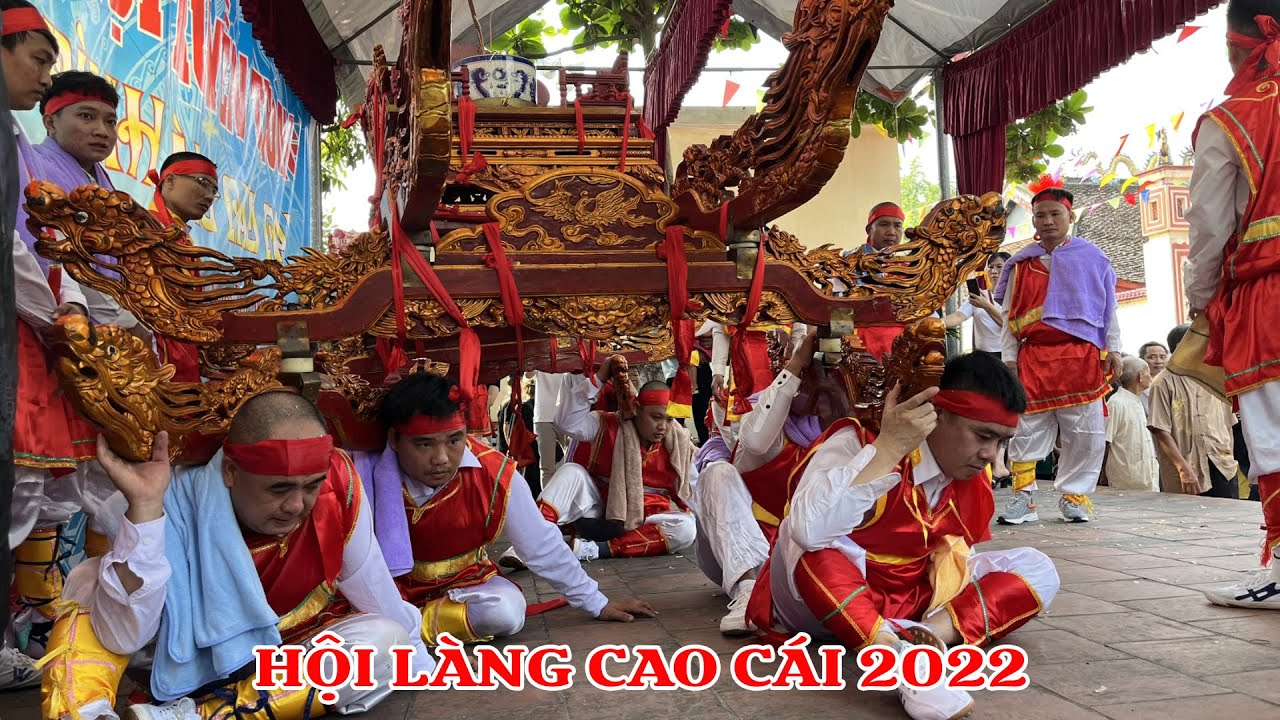 Lễ Hội Làng Cao Cái 2022 Phần 1 - Khai Hội Ngày 12-8 Âm Lịch 7/9/2022 ...