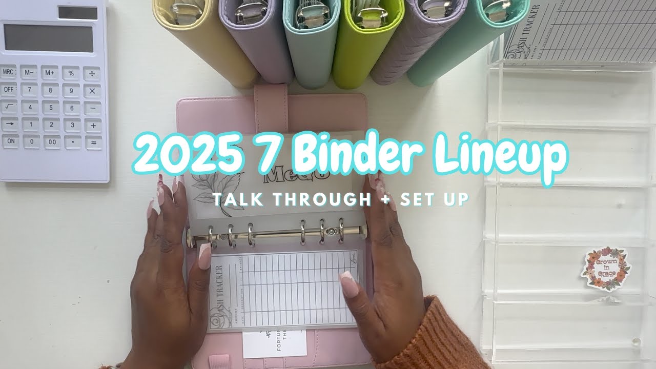 2025 Updated Binder Setup | What Each Of My Binders Are For | Savings Goals | Elevated Planner 🤍 ...