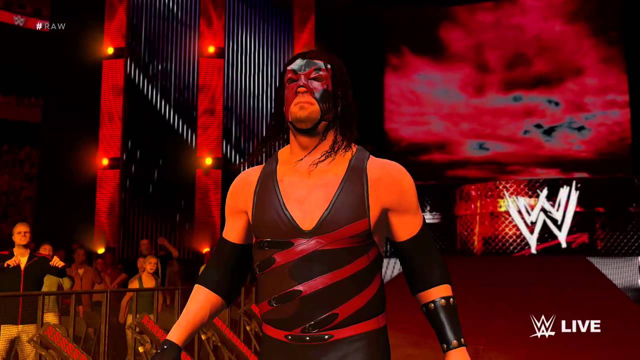 WWE 2K16 - Kane 2002 Attire (XBOX ONE) - YouTube