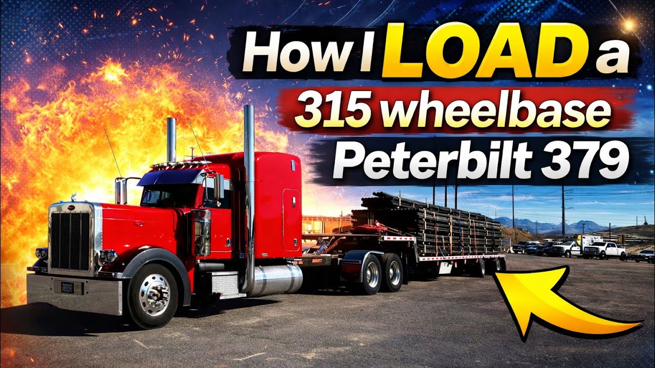 Day In The Life: West Coast LTL Freight & How I Load a 315 Wheel Base ...