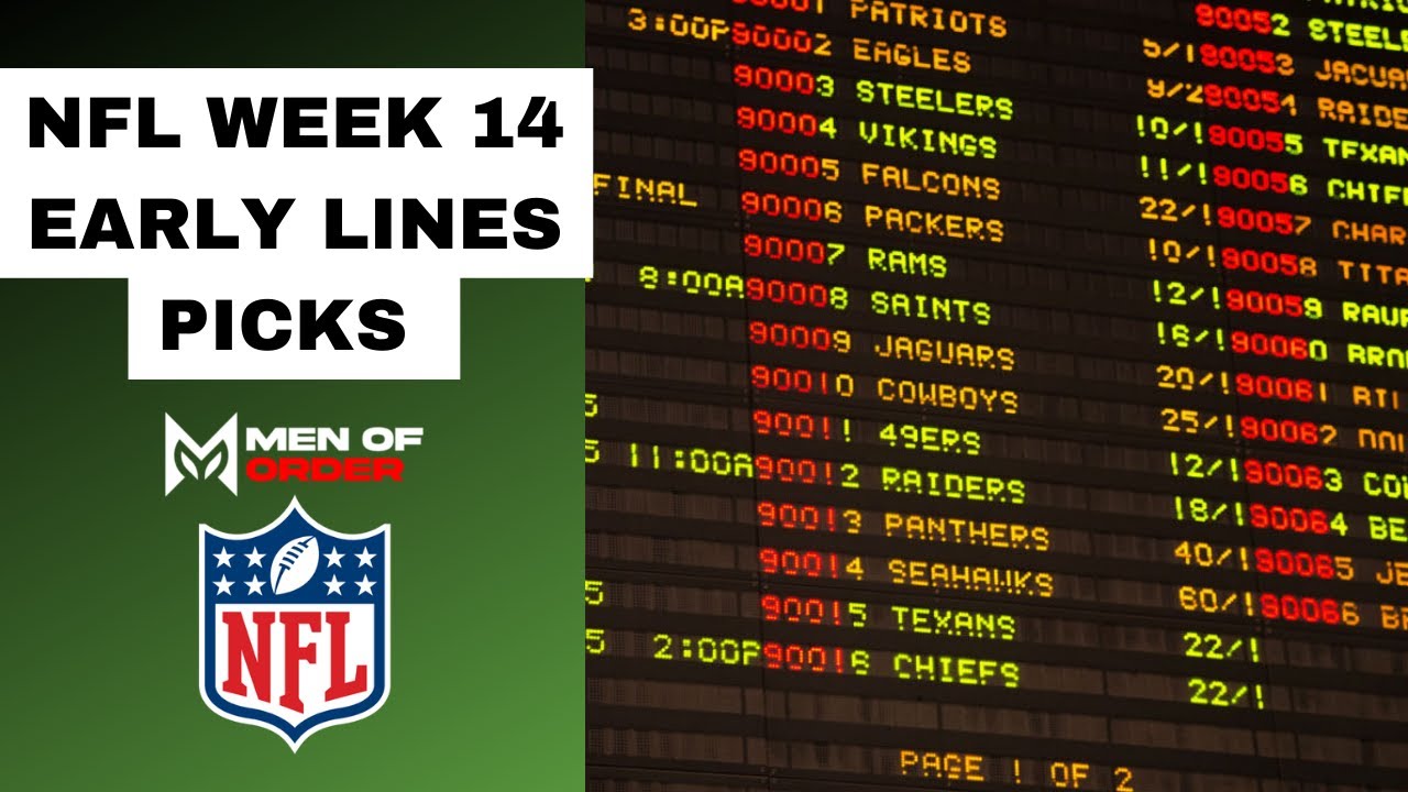 NFL Week 14 Free Picks, Early Lines Best Bets, Opening Lines Analysis ...