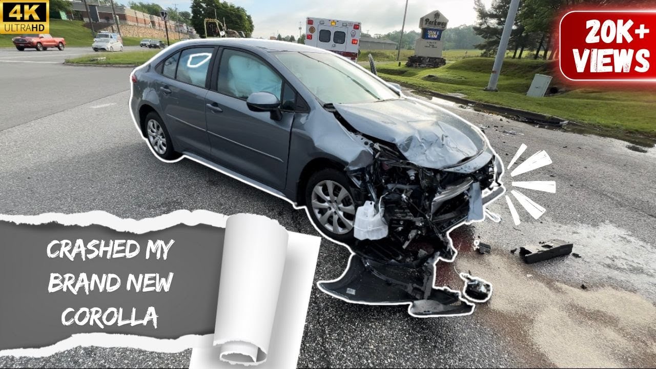 Crashed My Brand New Corolla | स्वामींनी मला वाचवलं | Vlog #15 - YouTube