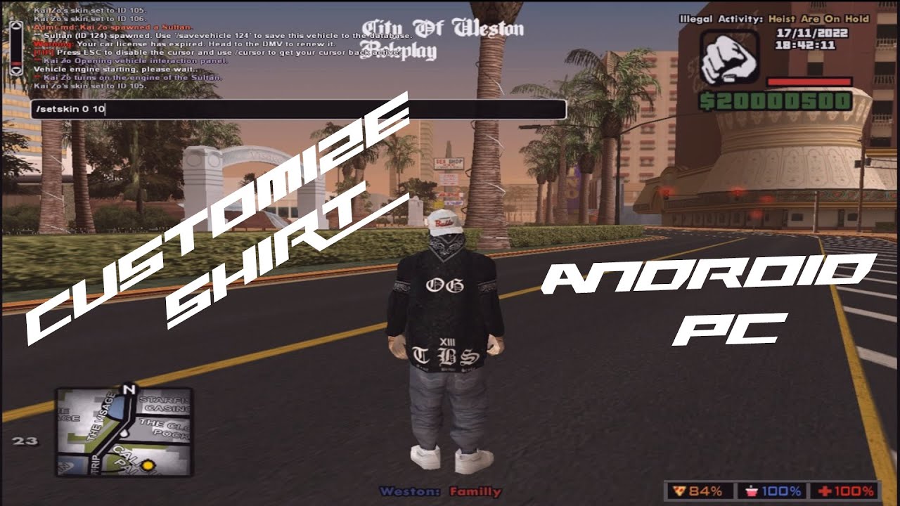 [Share] SAMP SKIN Pack V1 CUSTOMIZE | Android/Pc | San Andreas Roleplay ...