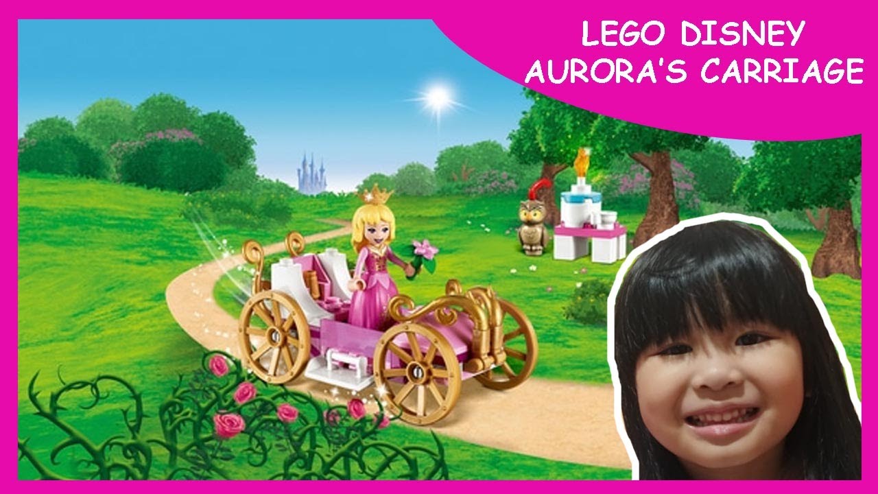 Unboxing Lego Disney Princess Sleeping Beauty Aurora Carriage with ...