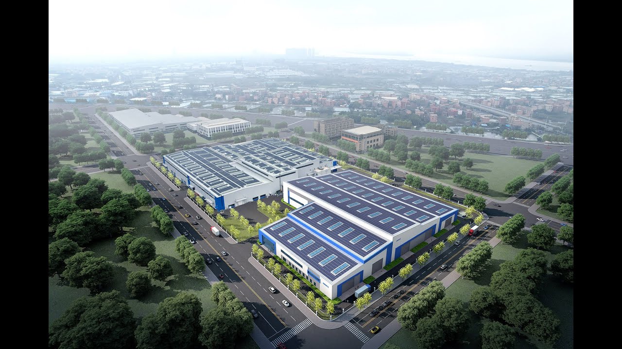 Steel Structure Factory Design Project - YouTube