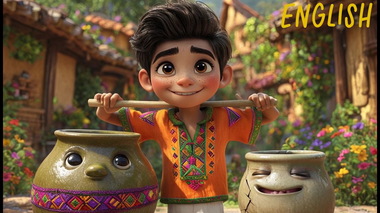 The Cracked Pot Story | English - YouTube