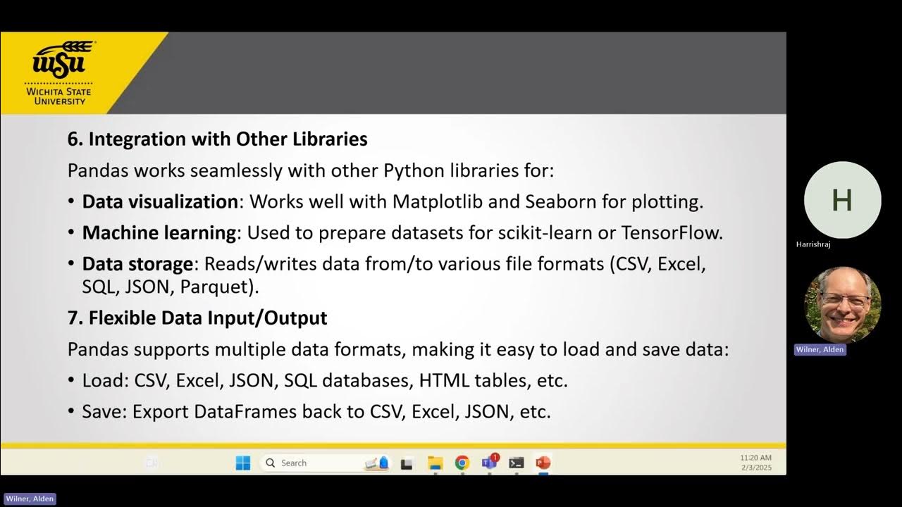 Data Cleaning with Pandas lecture by Wilner - YouTube