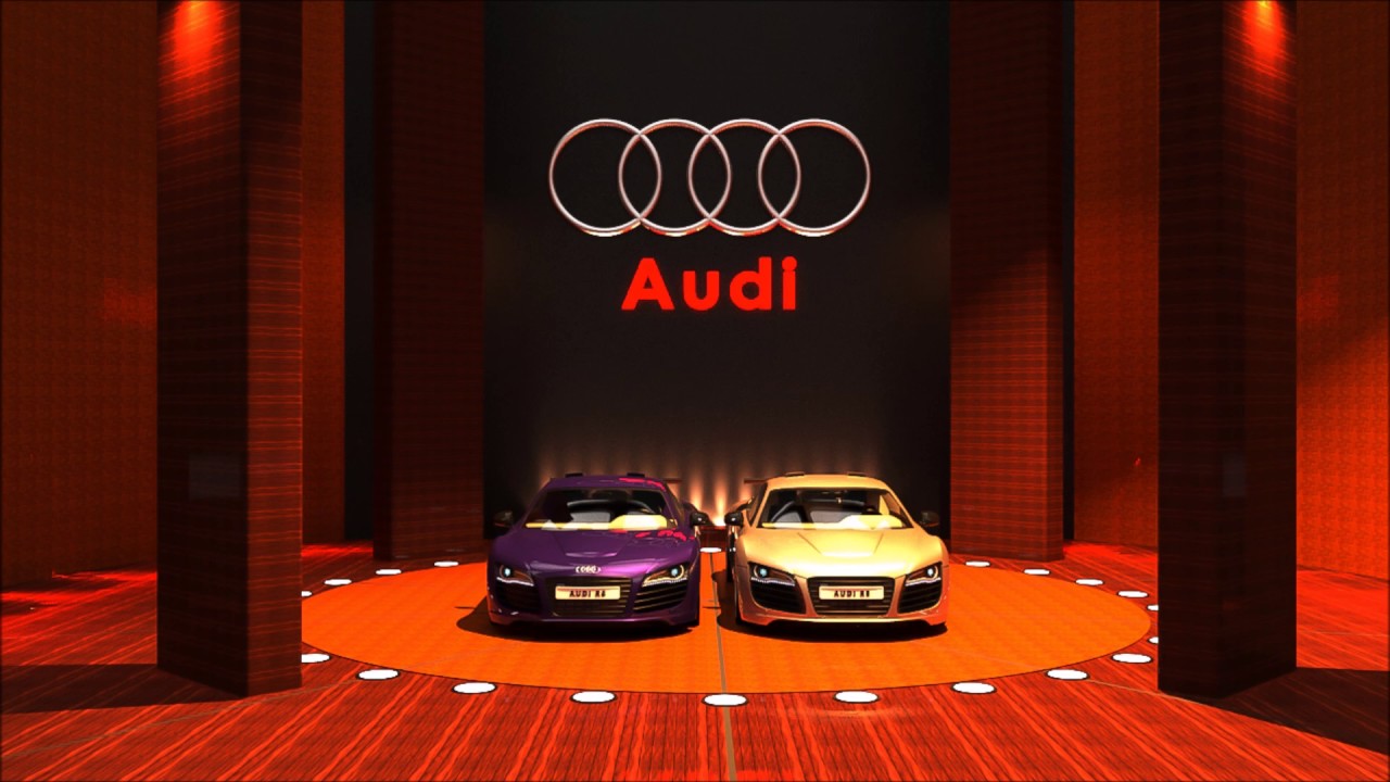 Audi R8 - engine sound, engine note, indicator , headlight blink - YouTube