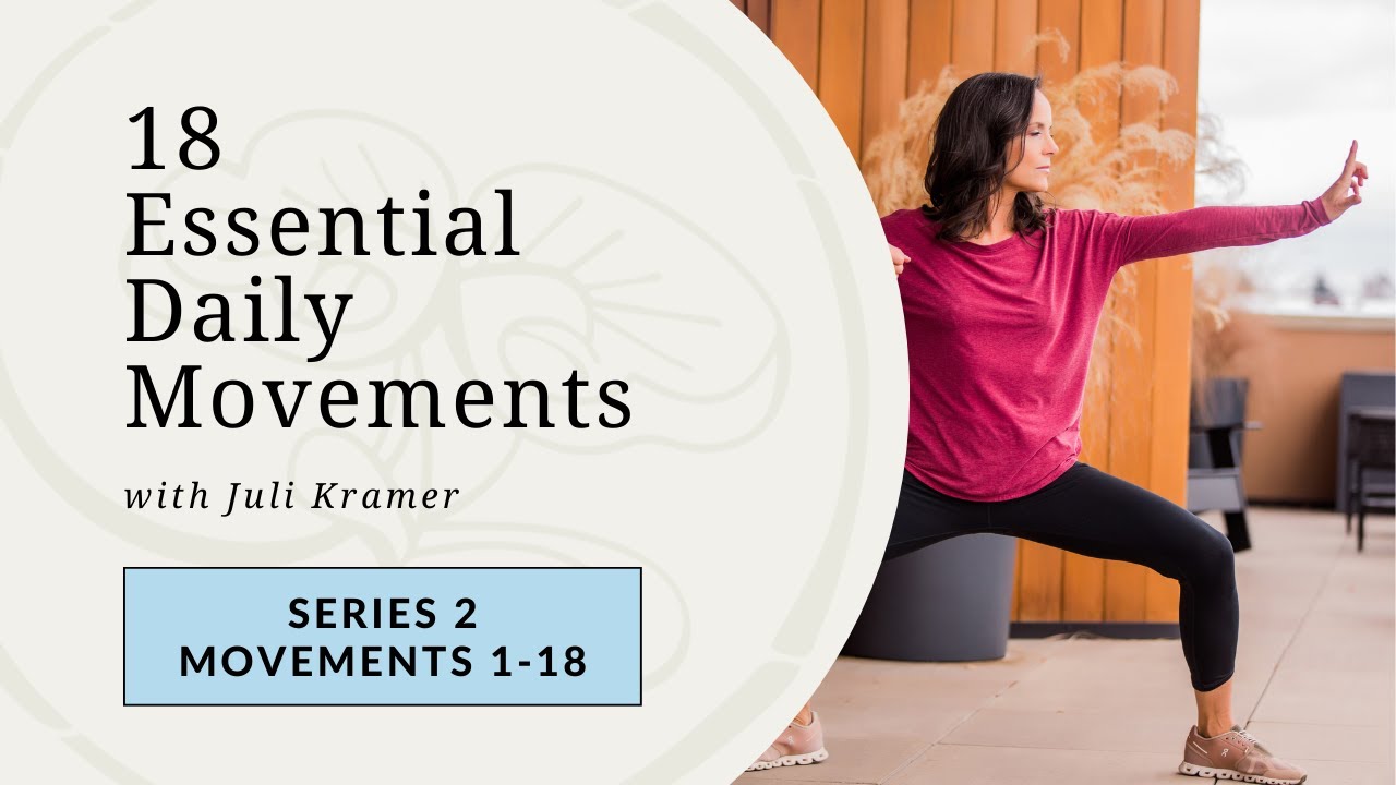 18 Essential Daily Movements Series Two Movements 1-18 - YouTube