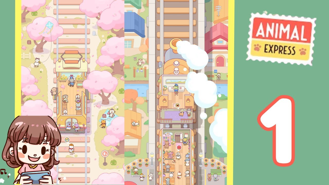 Animal Express Gameplay Part 1 - Academy Trainer First Level - YouTube