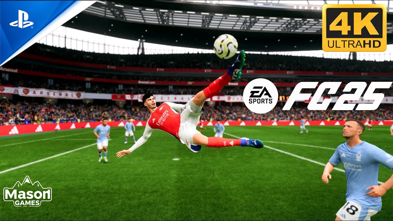 FC 25 GAMEPLAY - ARSENAL vs FOREST - Premier League 24/25 Full Match ...
