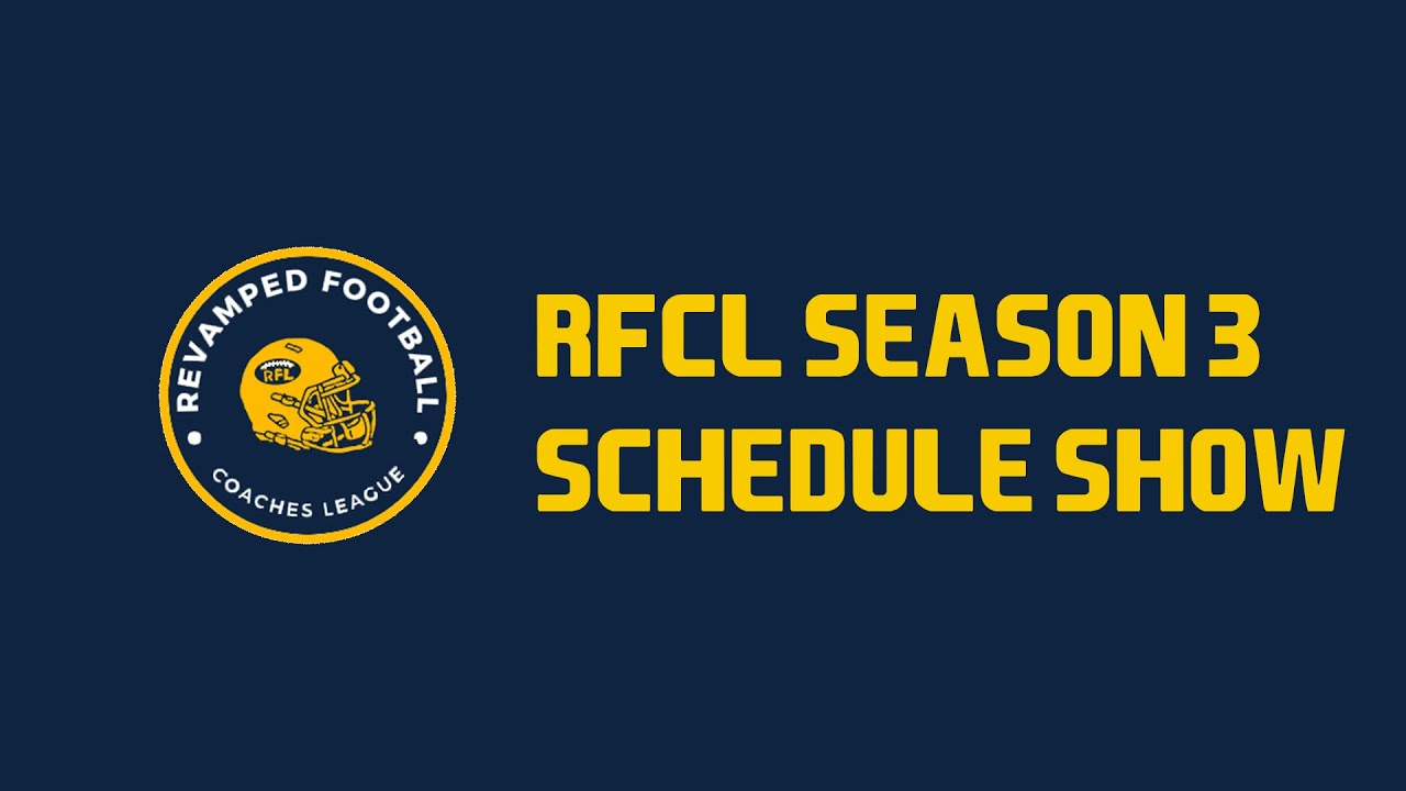 RFCL Season 3 Selection Release - YouTube