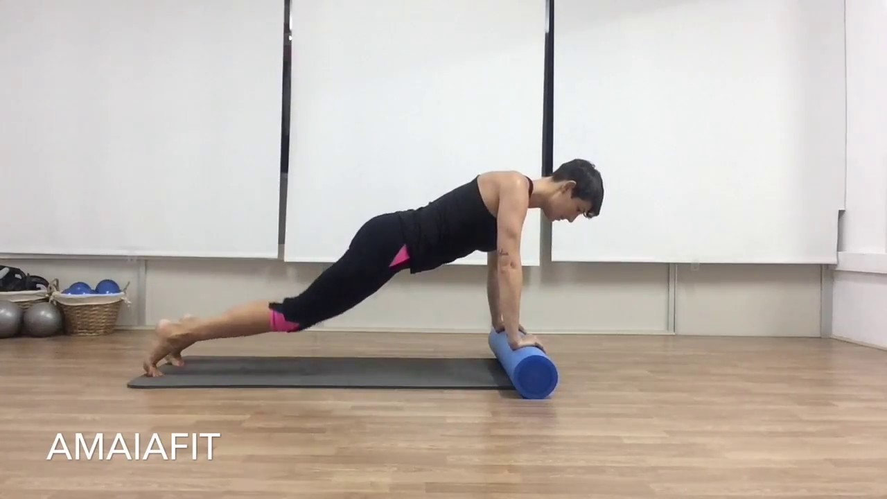 PILATES FOAM ROLLER - YouTube