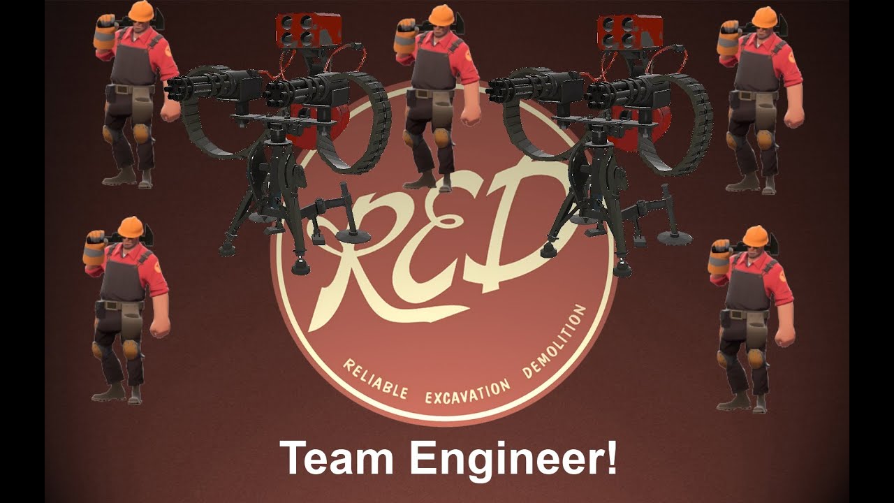 Team Fortress 2 ~Mecha Engine Mann Up Mode~ Team Engie - YouTube