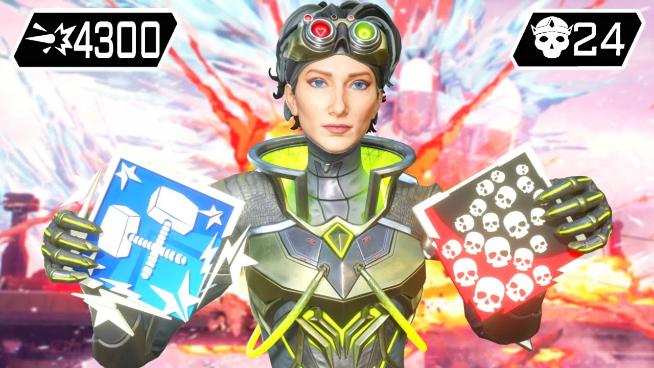I DROPPED 24 KILLS WITH NEW BIOPHYSIC HORIZON SKIN (Apex Legends ...