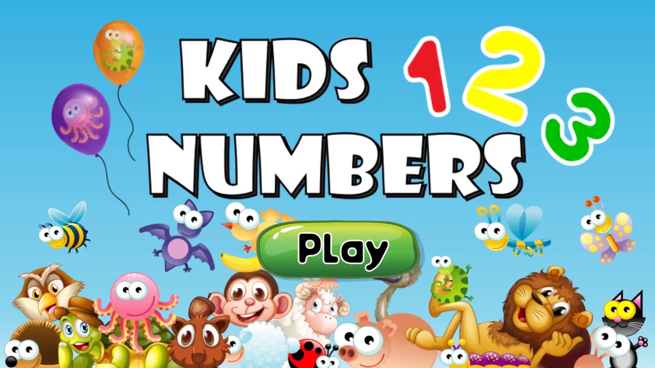 Kids Number 1 to 100 Learning Apps (counting for children) - YouTube
