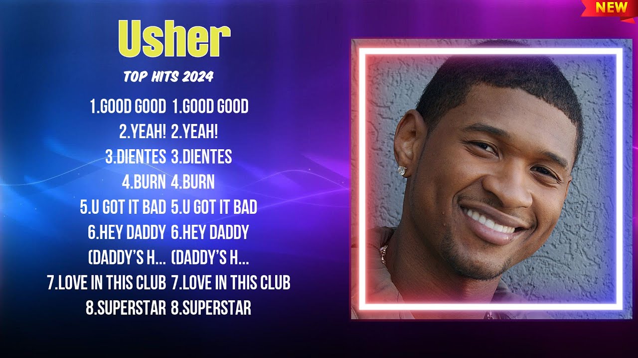Usher Mix Top Hits Full Album ️ Full Album ️ Best 10 Hits Playlist ...