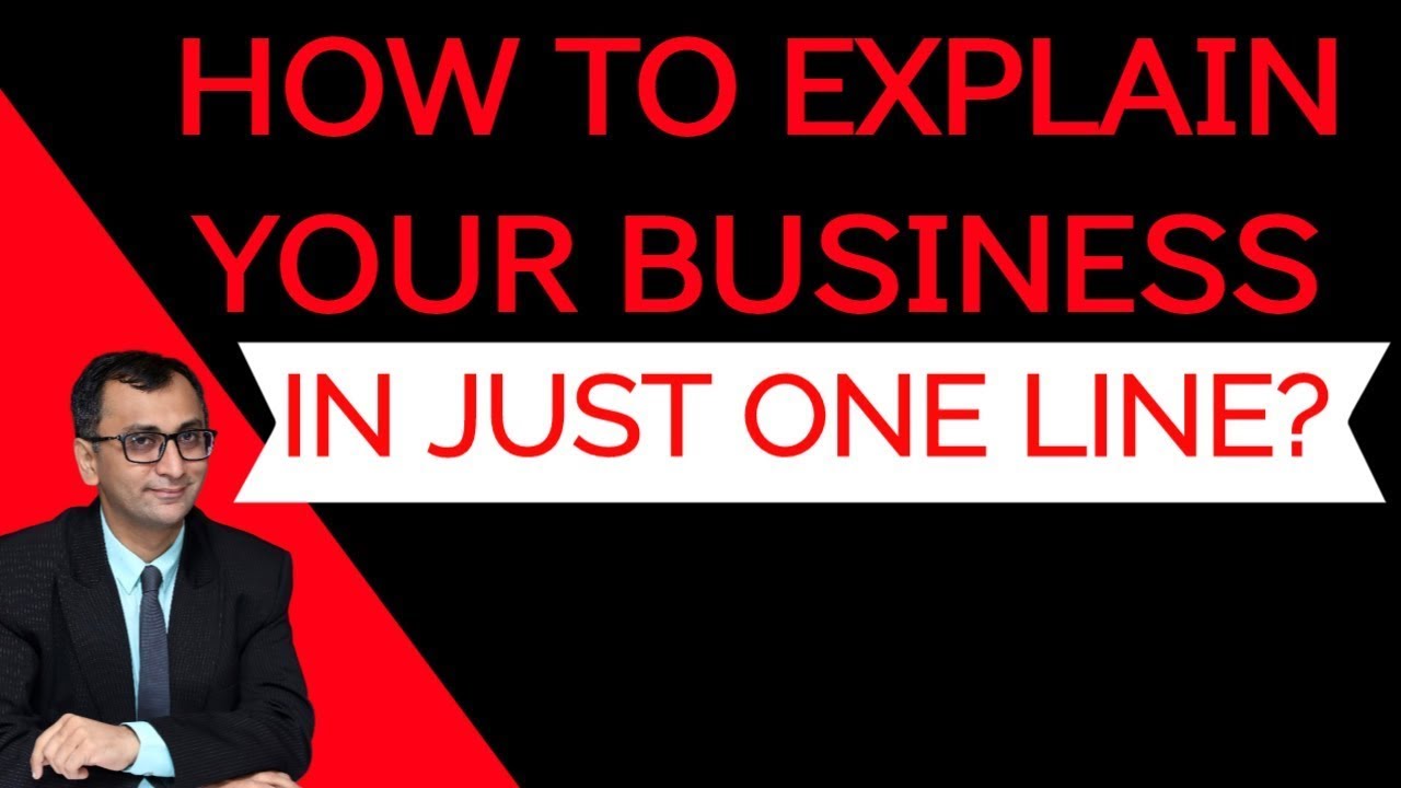 Create Your One-Liner - How to explain your business in just one line ...