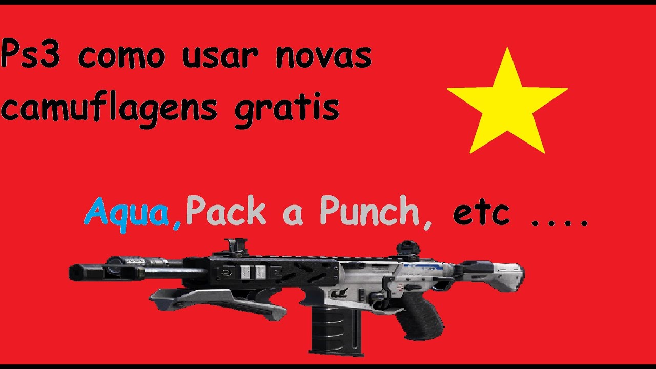 PS3 Hack bo2 Novas Camuflagens Aqua Pack-A-Punch etc.... - YouTube