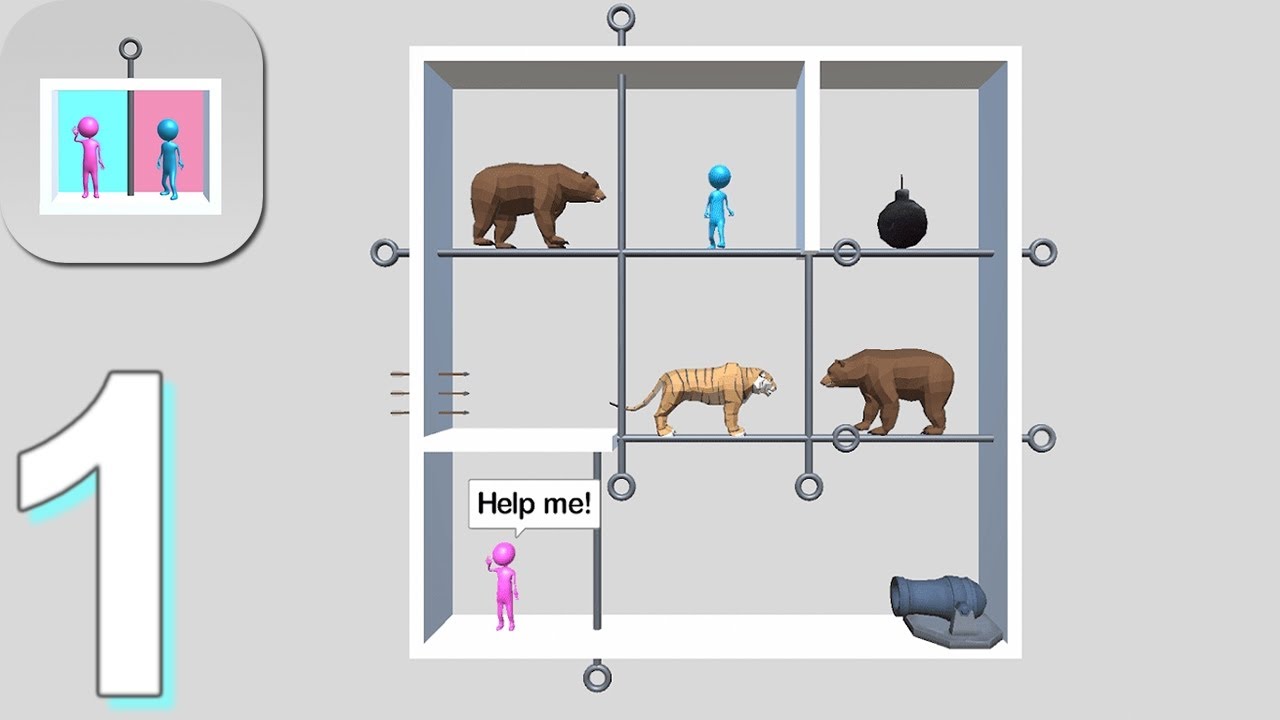 Love Pins - Gameplay Walkthrough Part 1 Levels 1-45 (Android) - YouTube