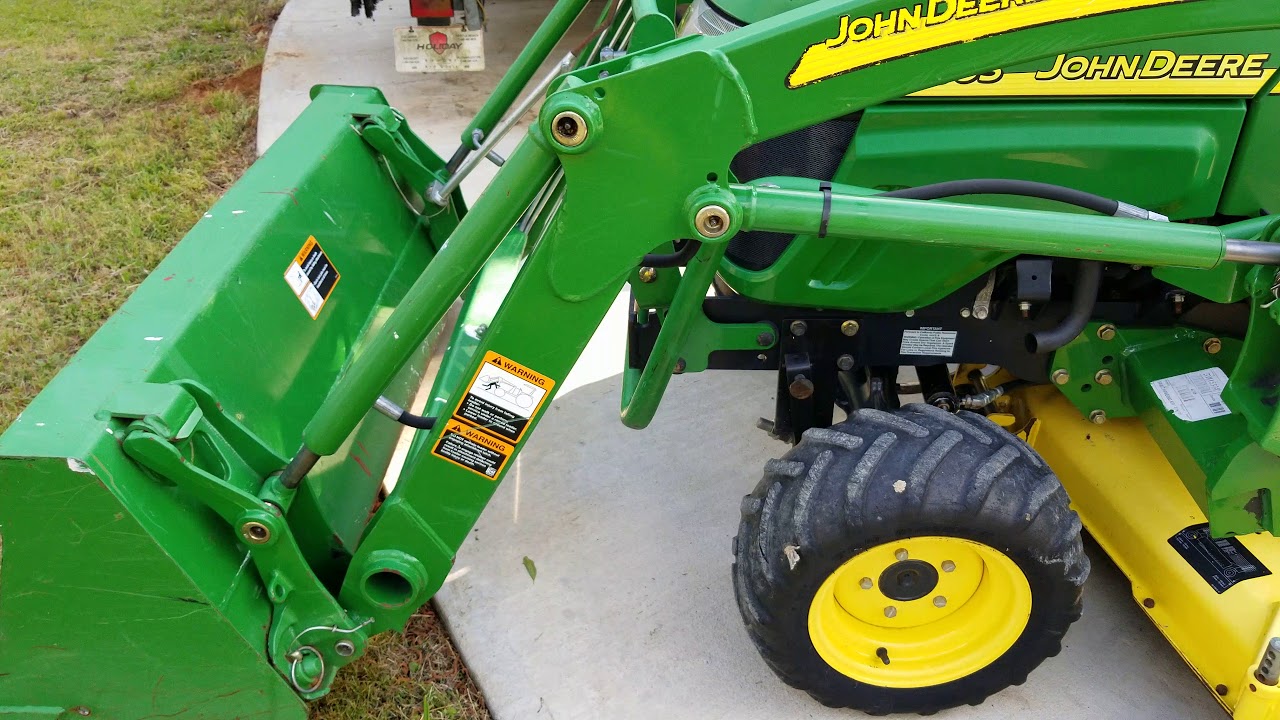 Best Riding Mower Ever!!!!!John Deere 2305 tractor compact w/ 200CX ...