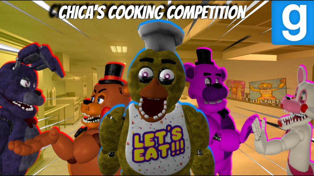 Gmod FNAF | Chica's Cooking Competition - YouTube