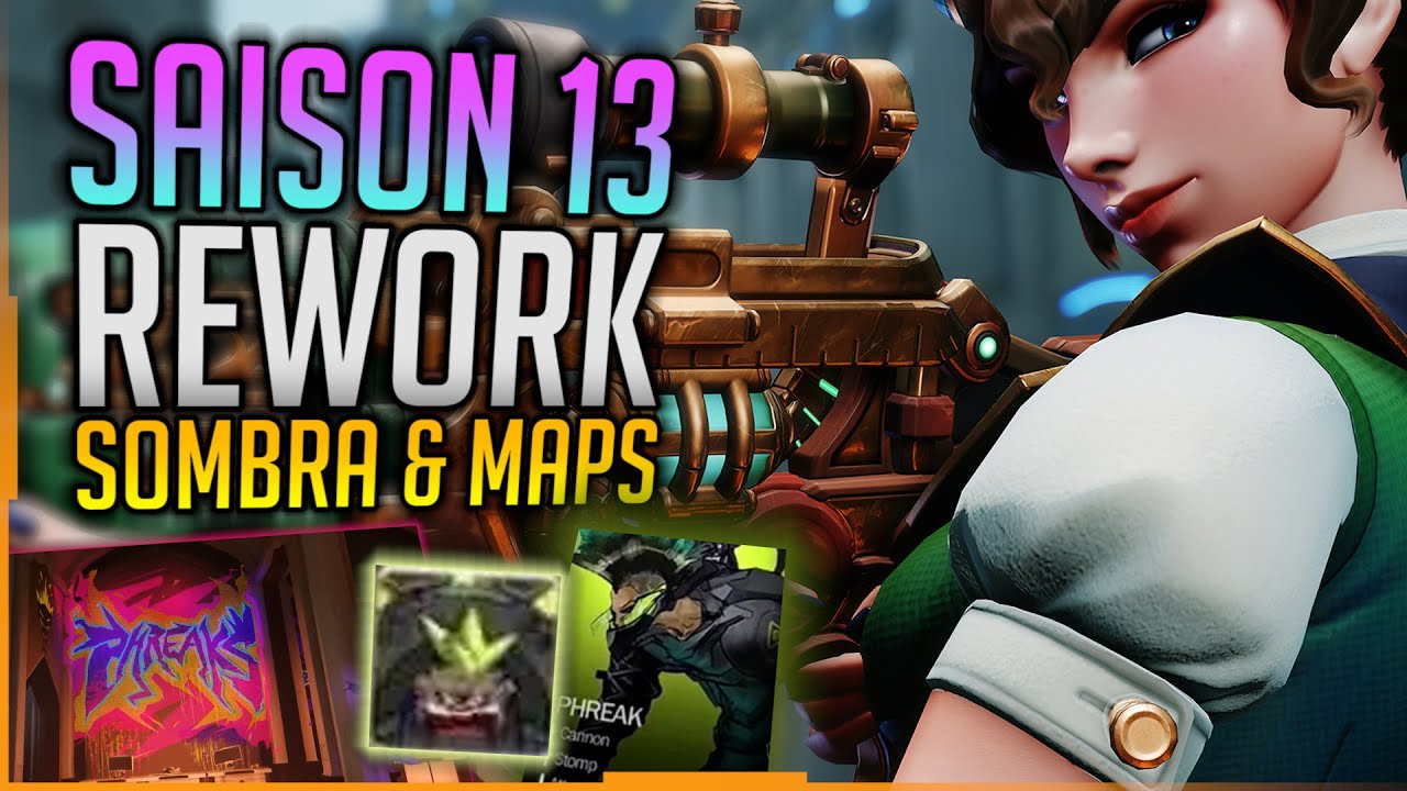 TEASER PROCHAIN HÉROS & REWORKS MAPS + SOMBRA ! | Saison 13 Overwatch ...