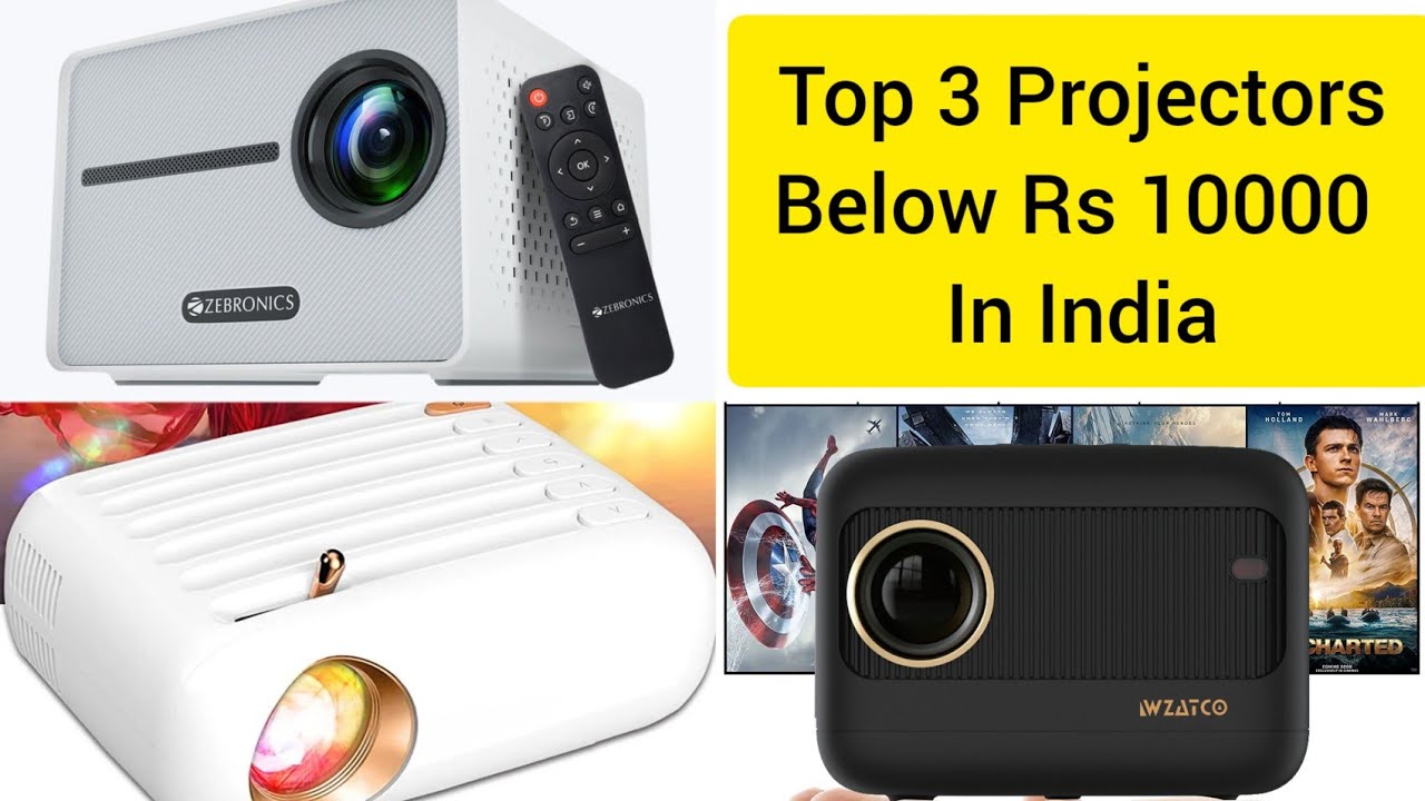 Top 3 Projectors below 10000 in India || Projectors below 10000 on ...