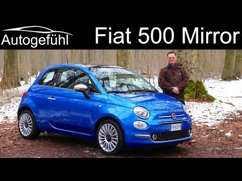 Fiat 500 Mirror FULL REVIEW test drive - Autogefühl