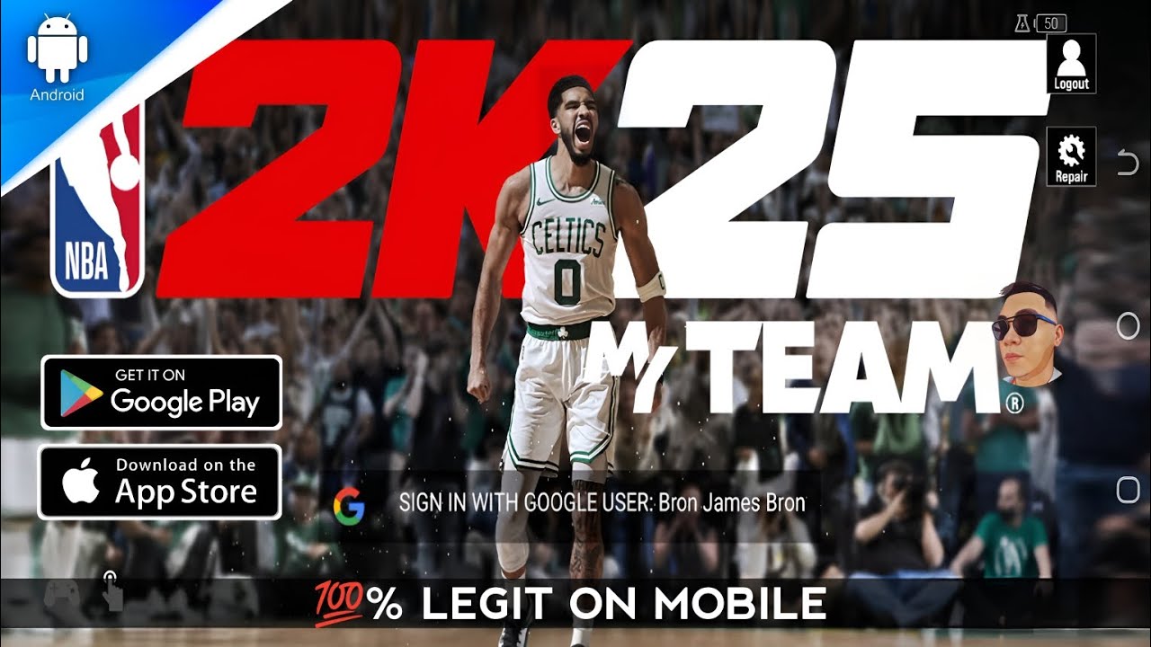 NBA 2K25 MyTEAM MOBILE | 100 % LEGIT on MOBILE | Play Free Trial on ...
