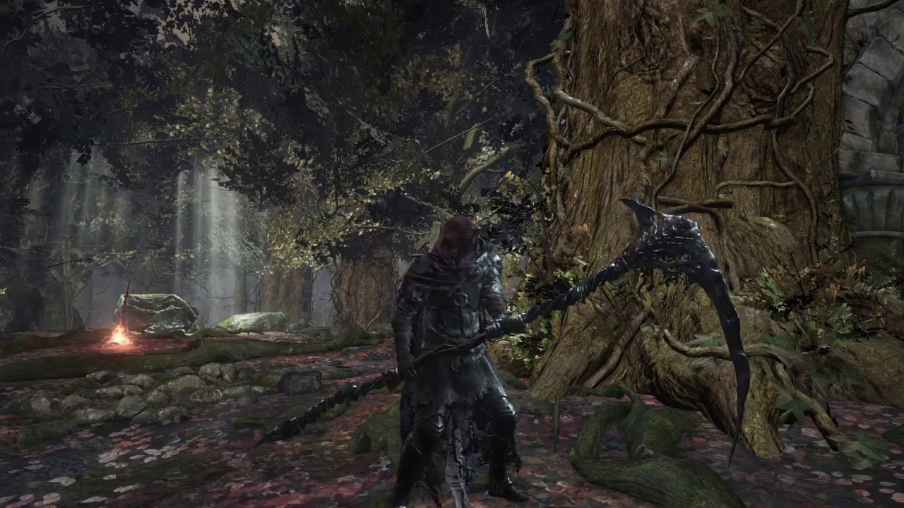 [RWBY + DARK SOULS™ III] Fight in a Ruby Rose Cosplay - YouTube