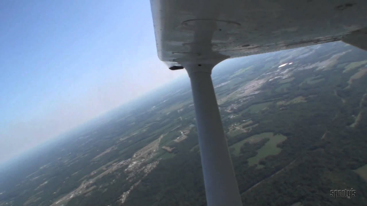 Side View of a Wing Stall, Cessna 172 - YouTube