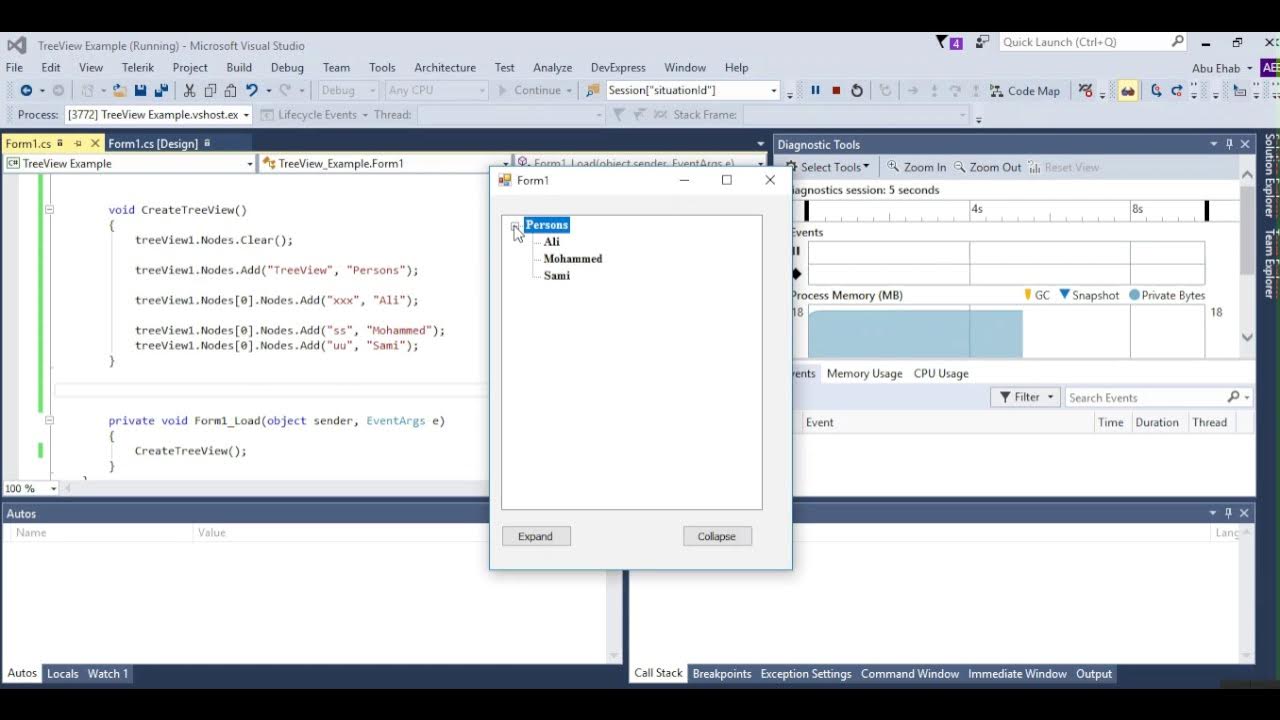 TreeView in c# - YouTube
