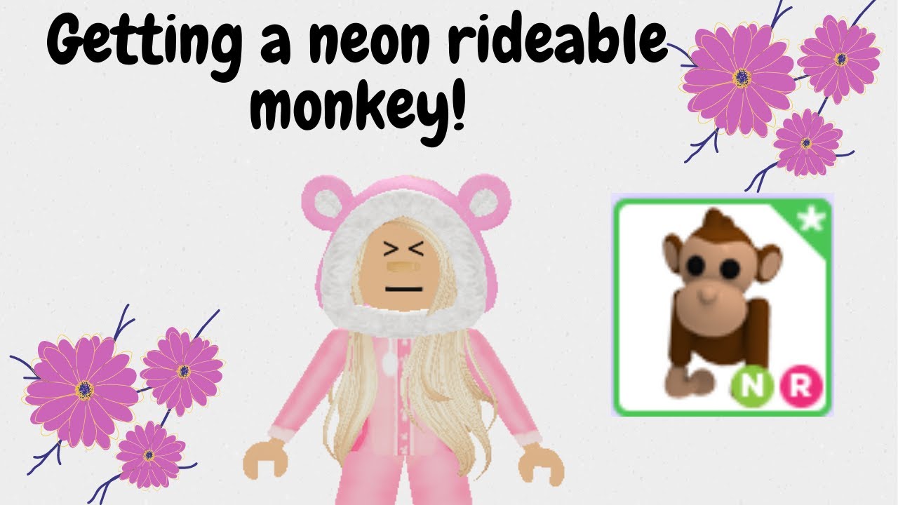 Getting A Neon Rideable Monkey! - YouTube