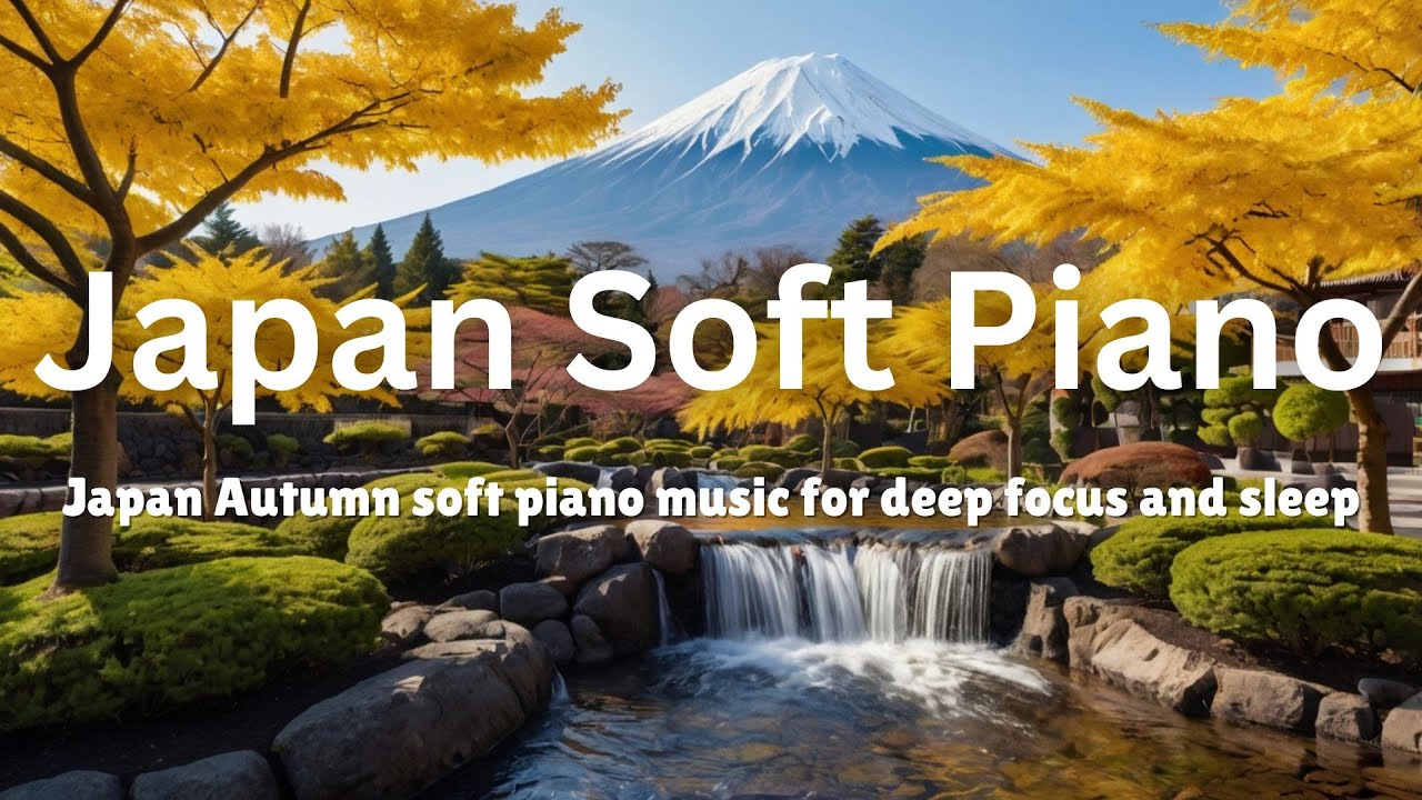 Best Japanese Soft Relaxing Music, Calm, Focus Study and Work, BGM ...