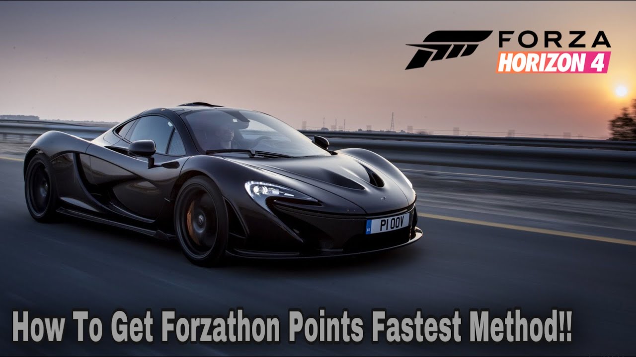 HOW TO GET FORZATHON POINTS | FASTEST METHOD! - YouTube
