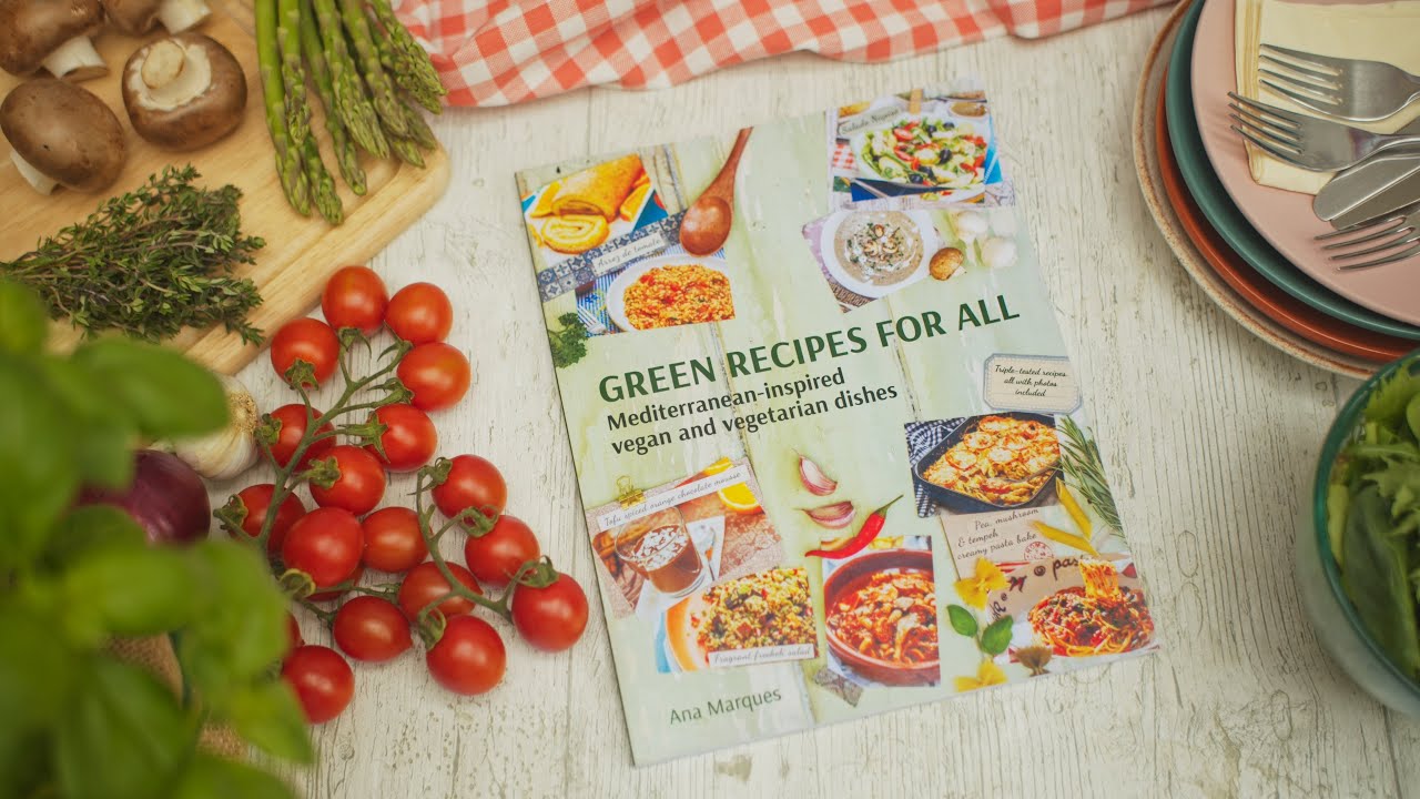 NEW Cookbook 📗👩‍🍳 GREEN RECIPES FOR ALL 👉 Available now! - YouTube