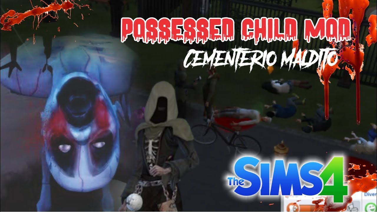 Cementerio Maldito, / Mods Review / Possessed Child - Sims 4 - YouTube