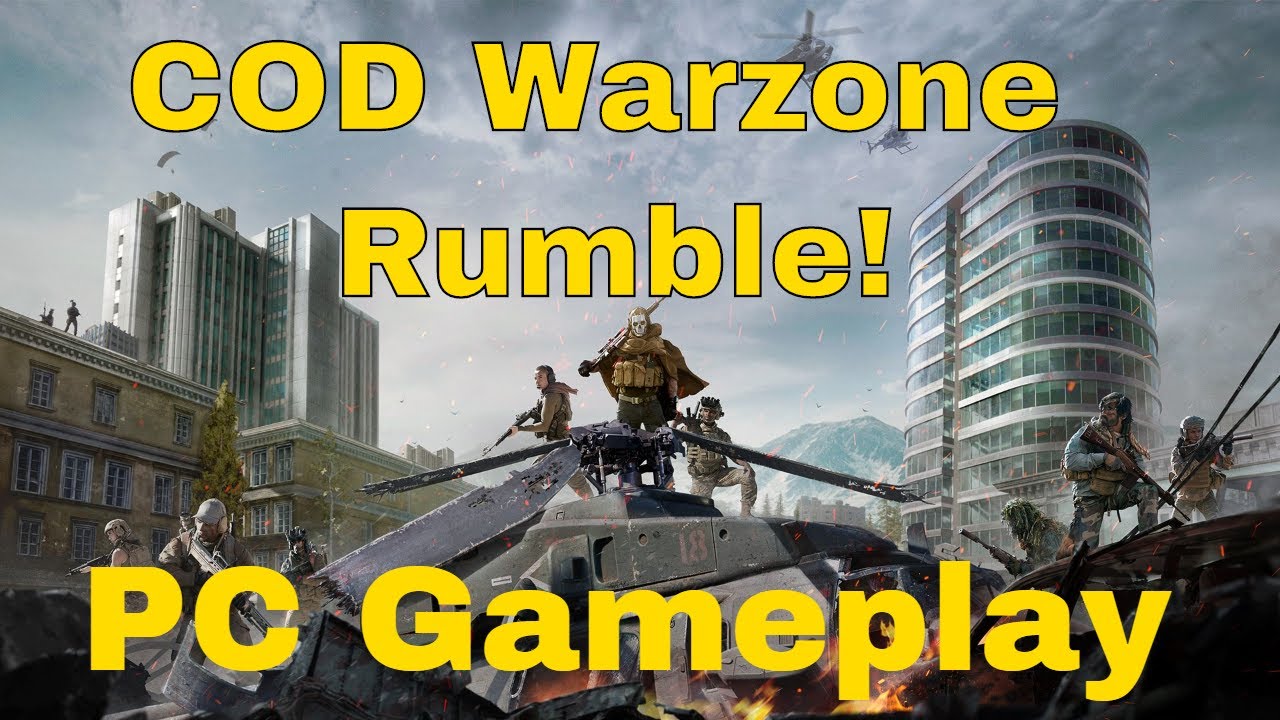 COD Warzone Rumble - Leveling up guns in Multiplayer Call of Duty - YouTube