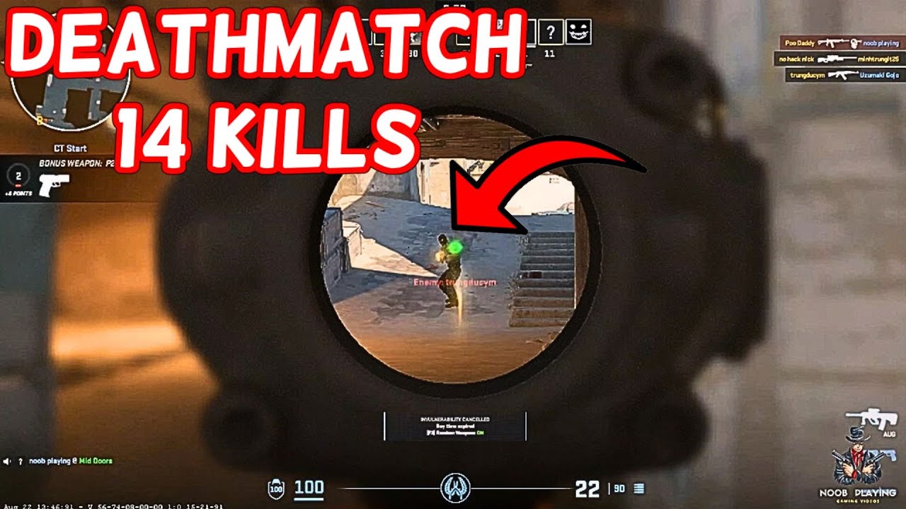 Deathmatch Players in CS2 Are Insanely Good! Me? 14 Kills Only! Counter ...