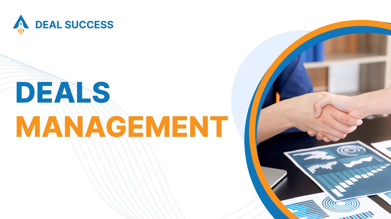 [Deal Success Tutorial] 5. Deals management - YouTube