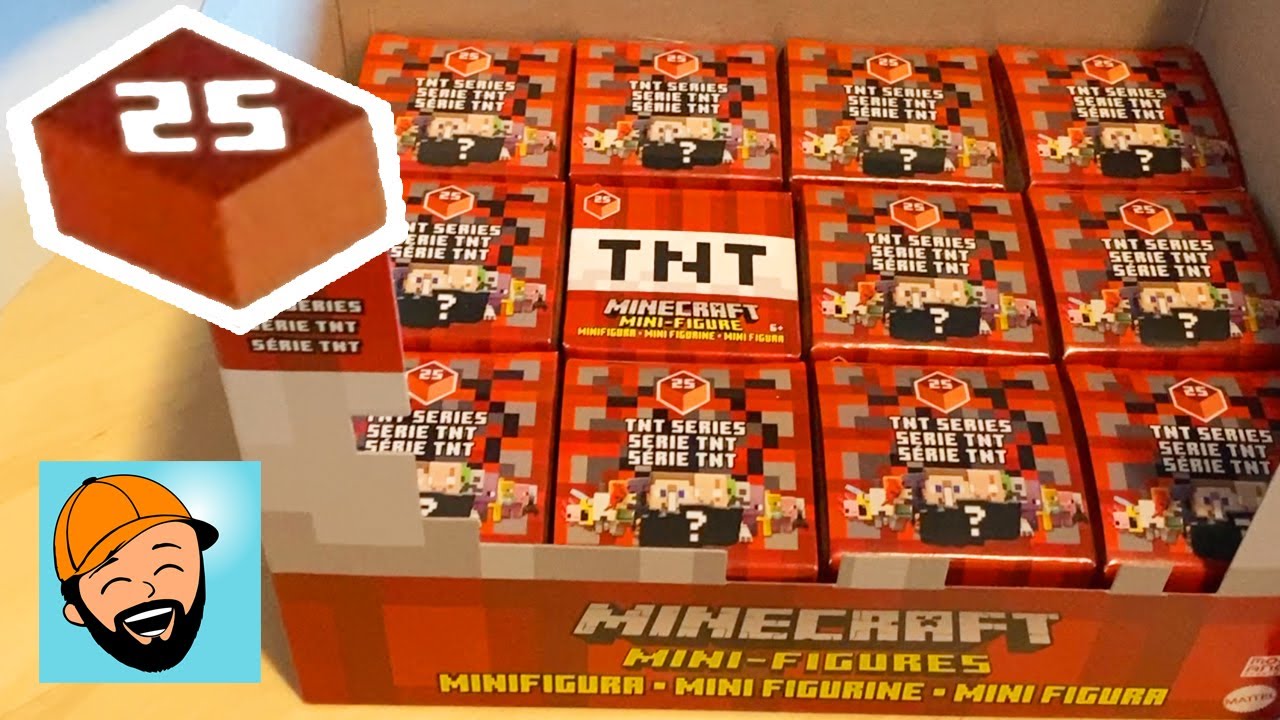 Minecraft TNT Series - Series 25 minifigures - YouTube